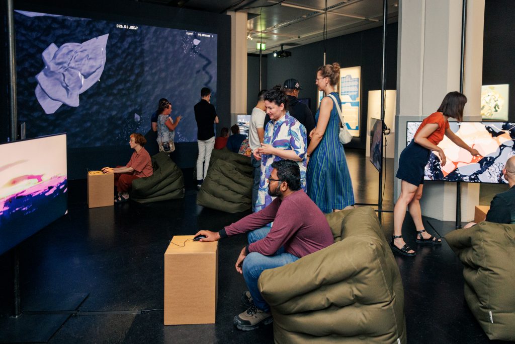 Driving the Human exhibition at ZKM · Driving the Human