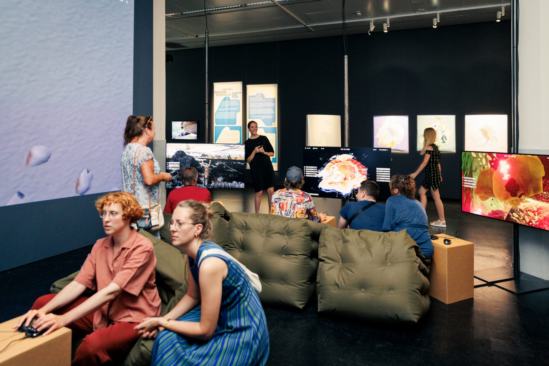 Driving the Human exhibition at ZKM · Driving the Human